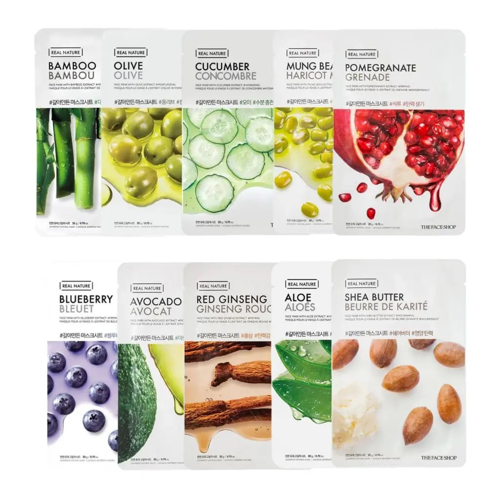 The Face Shop - 10 Pack Mask - RuZu Beauty